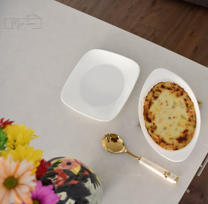 Serving Spoon Set – BEEutiful Collection - Gold & Bee Serving Sets ...